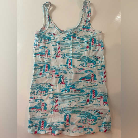 Lilly Pulitzer | Tops | Lilly Pulitzer Lighthouse Watch Out Tank | Poshmark
